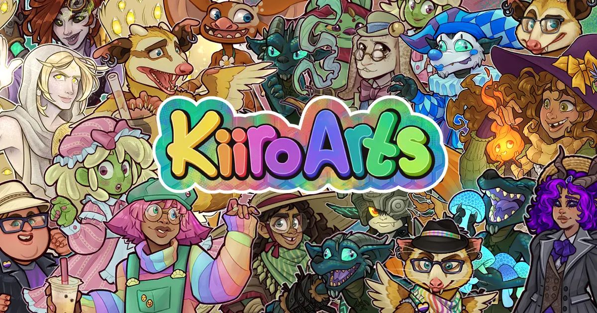 KiiroArts! Character Art by Keirin Finch